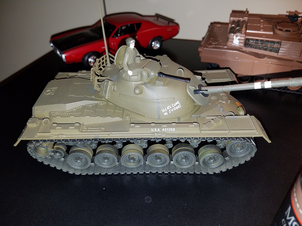 M-48 A-2 Patton Tank -- Plastic Model Tank Kit -- 1/35 Scale -- #857853 ...