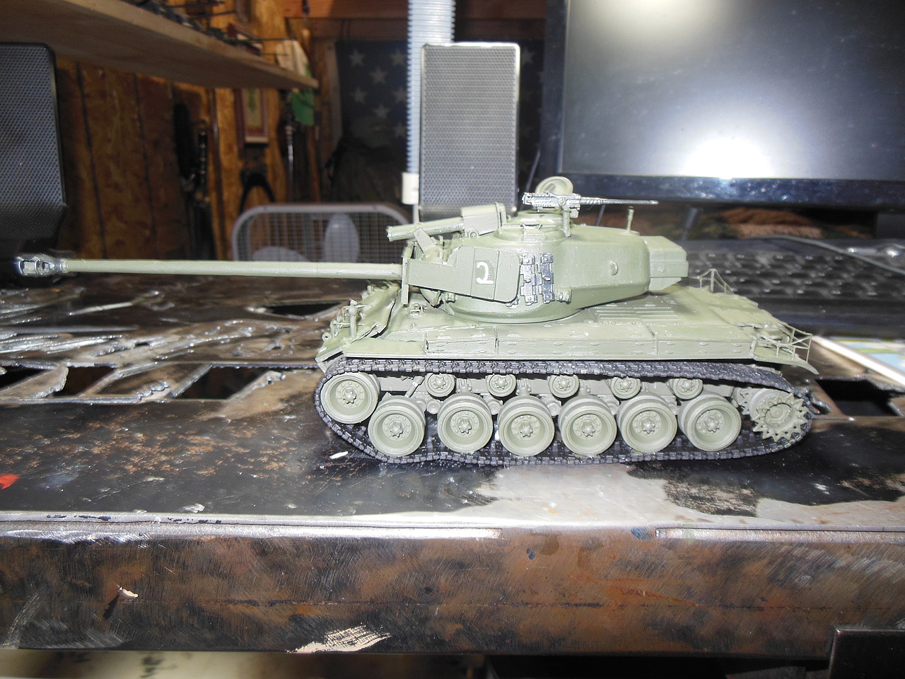 T26E4 Super Pershing Pilot 1 -- Plastic Model Military Vehicle Kit -- 1 ...