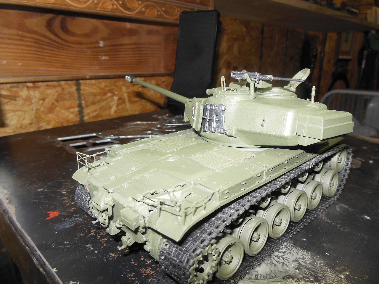 T26E4 Super Pershing Pilot 1 -- Plastic Model Military Vehicle Kit -- 1 ...