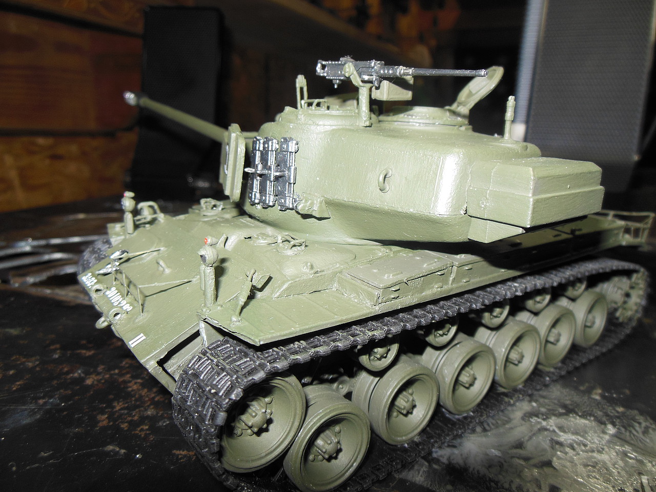 T26E4 Super Pershing Pilot 1 -- Plastic Model Military Vehicle Kit -- 1 ...
