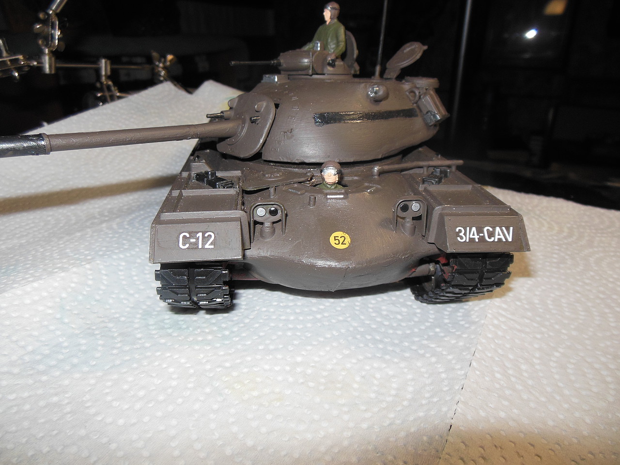 M-48 A-2 Patton Tank -- Plastic Model Tank Kit -- 1/35 Scale -- #857853 ...
