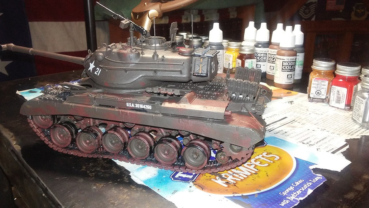 M47 Patton Tank -- Plastic Model Military Vehicle Kit -- 1/35 Scale ...