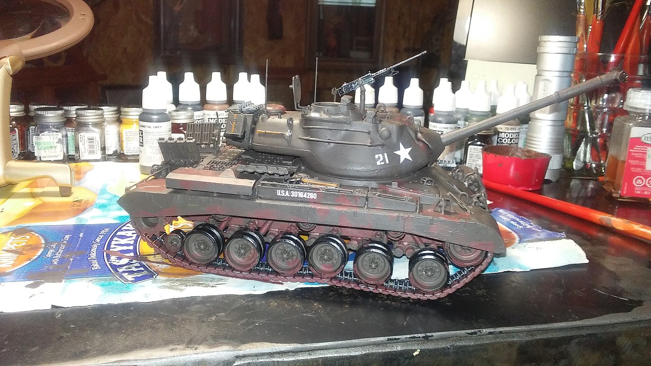 M47 Patton Tank -- Plastic Model Military Vehicle Kit -- 1/35 Scale ...