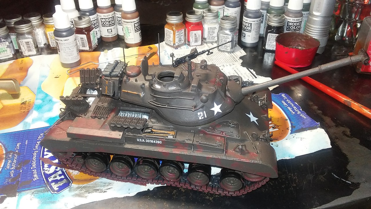 M47 Patton Tank -- Plastic Model Military Vehicle Kit -- 1/35 Scale ...