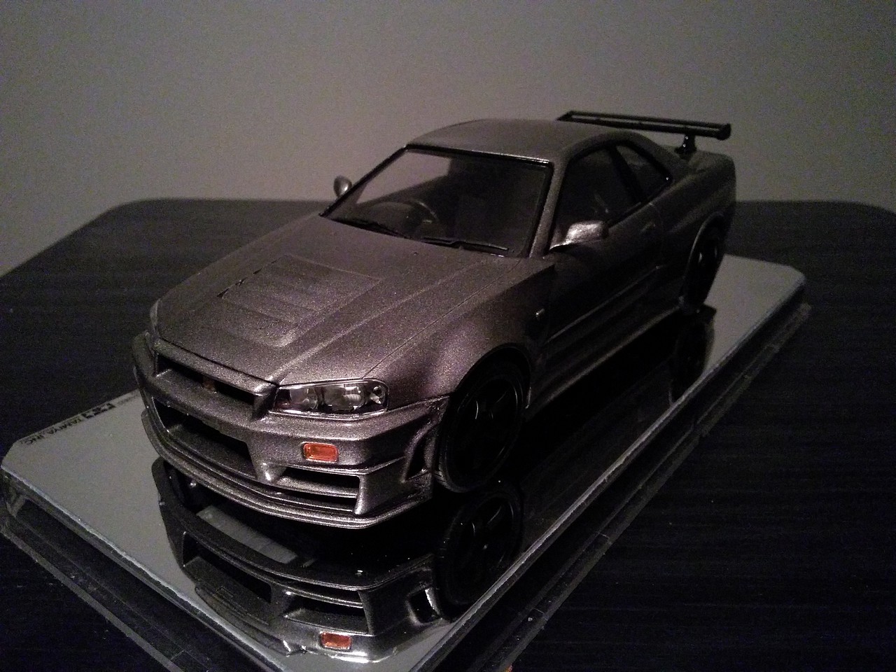 Nismo R34 GT-R Z-Tune Sportscar -- Plastic Model Car Kit -- 1/24 Scale ...