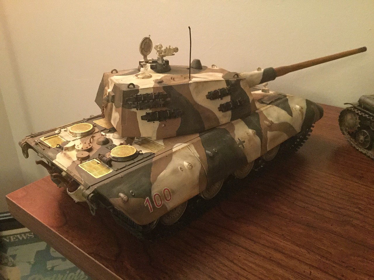 German E100 Super Heavy Tank -- Plastic Model Military Vehicle Kit -- 1 ...