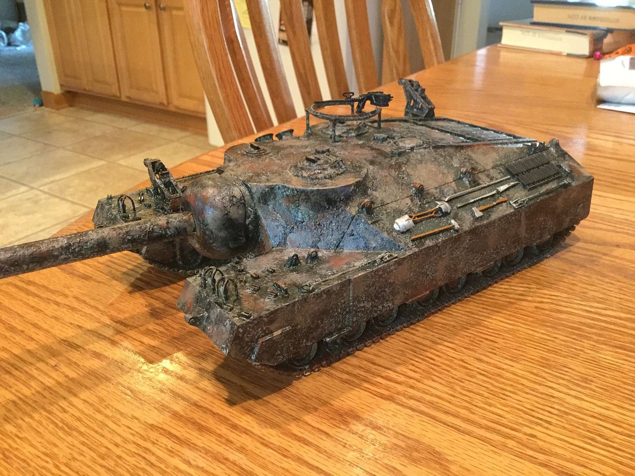 T95 Super Heavy Tank 2 in 1 -- Plastic Model Military Vehicle Kit -- 1/ ...