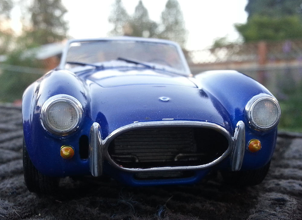 Shelby Cobra 427 S/C Convertible -- Plastic Model Car Kit -- 1/24 Scale ...