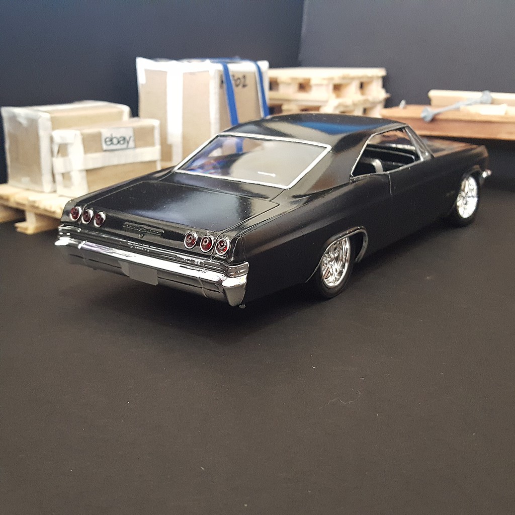 1965 Chevy Impala -- Plastic Model Car Kit -- 1/25 Scale -- #85-4190 ...