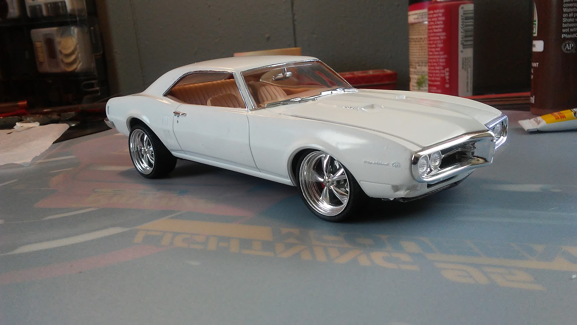 1968 Pontiac Firebird -- Plastic Model Car Kit -- 1/25 Scale -- #854905 ...