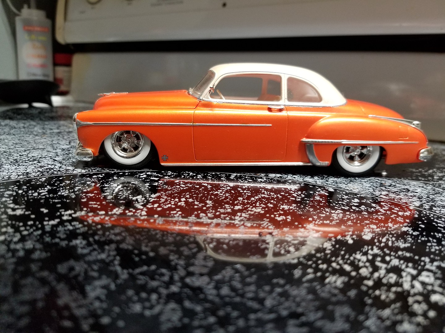 1950 Olds Custom -- Plastic Model Car Kit -- 1/25 Scale -- #854022 ...