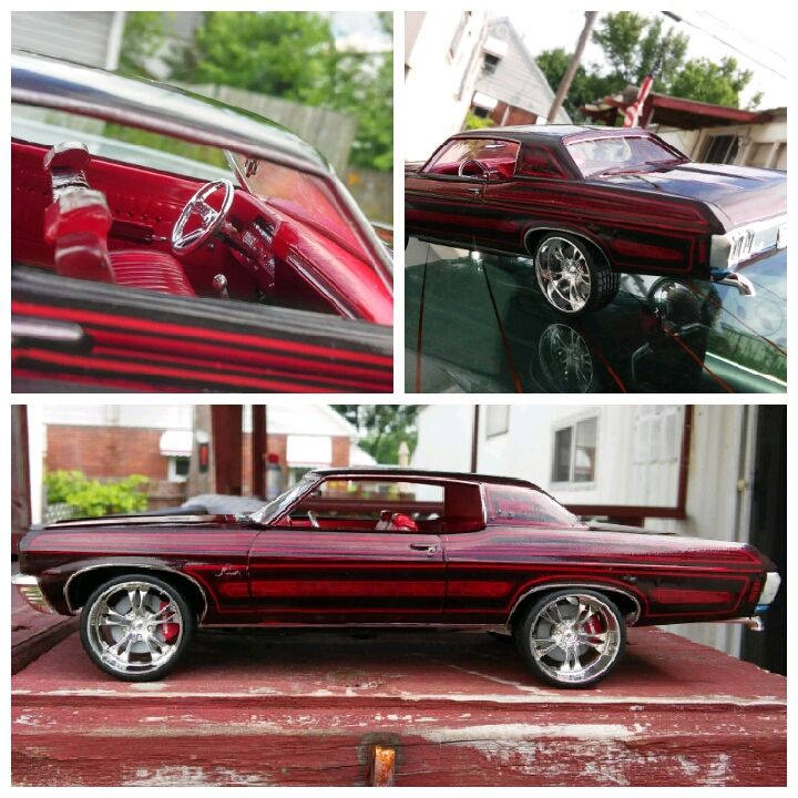 1970 Chevy Impala Heavy Chevy Original Art -- Plastic Model Car Kit ...