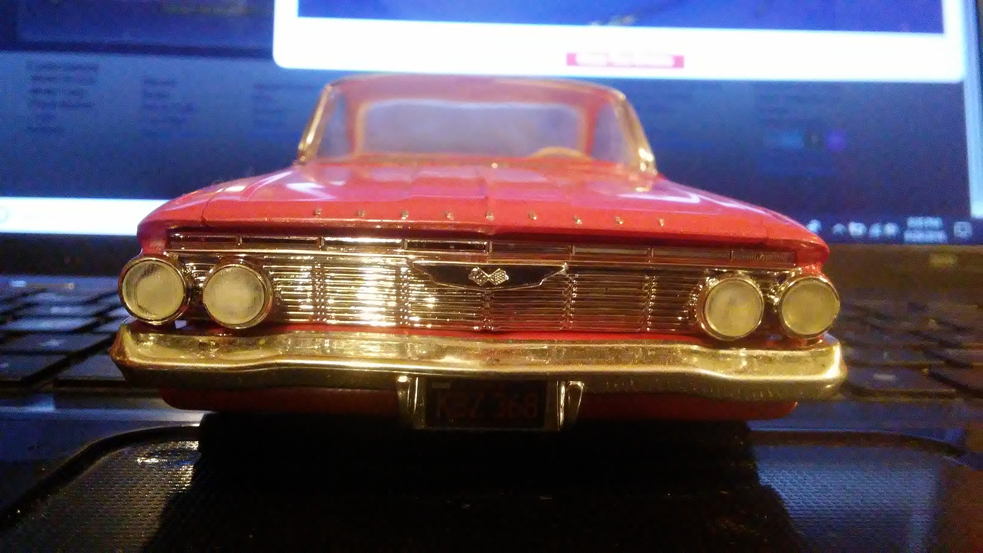 1961 Chevy Impala SS -- Plastic Model Car Kit -- 1/25 Scale -- #1013-12 ...