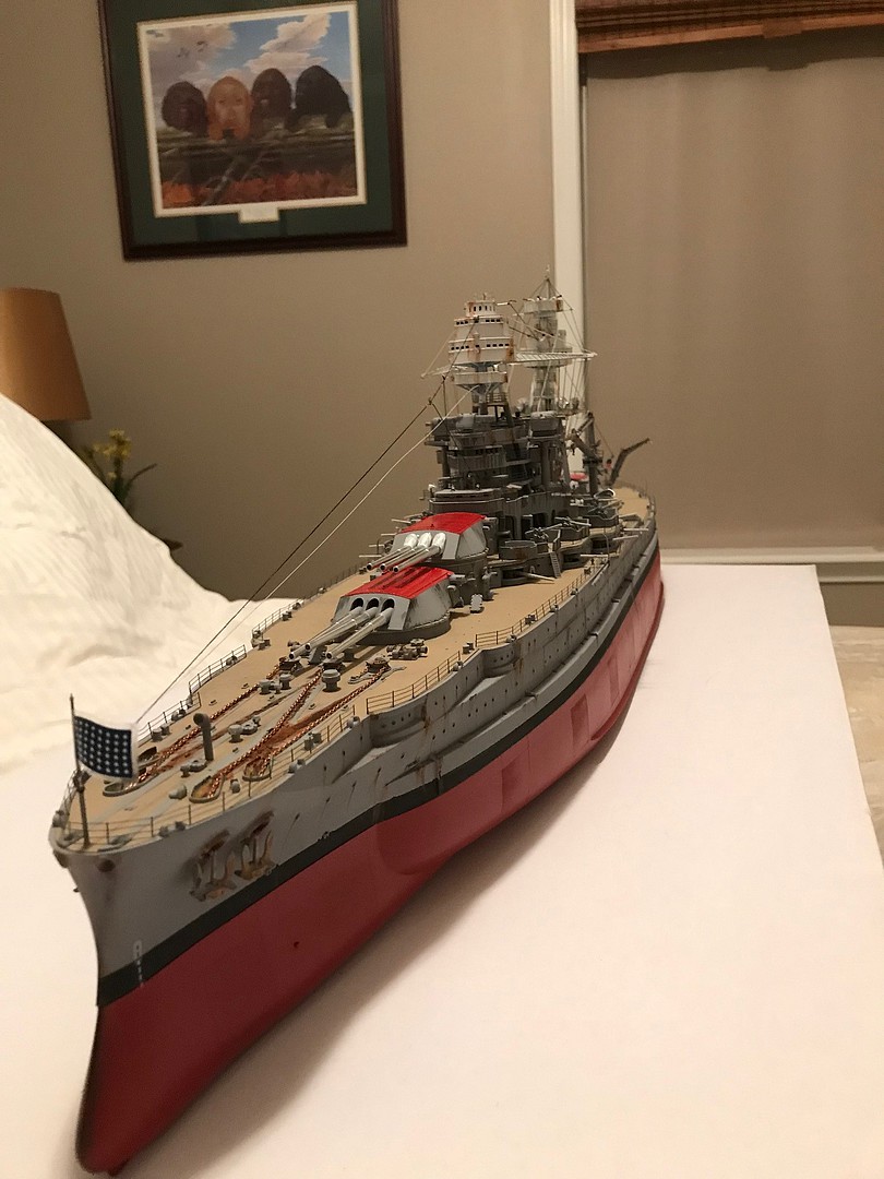 USS Arizona BB-39 Battleship 1941 -- Plastic Model Military Ship Kit ...