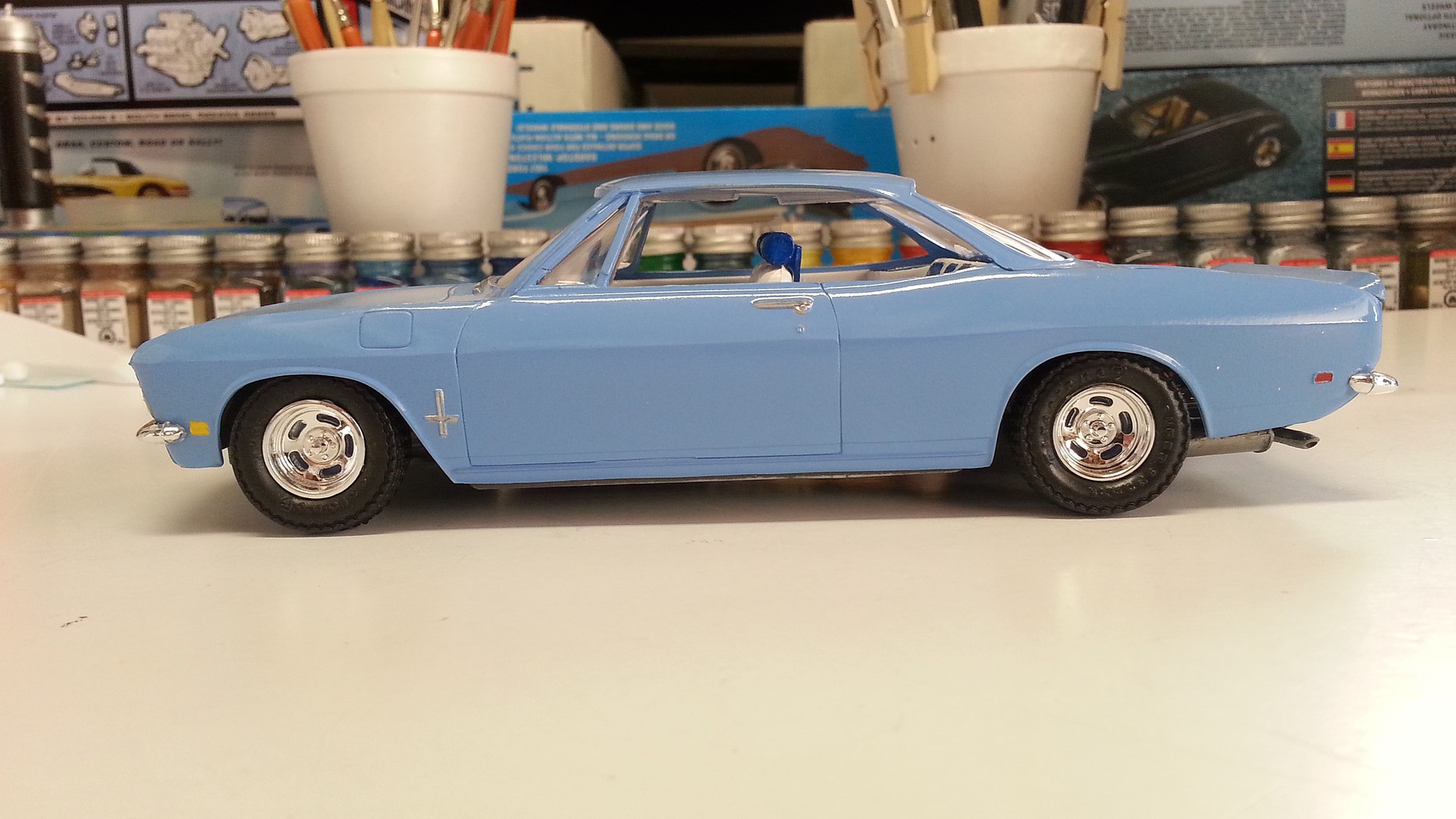 1969 Chevy Corvair -- Plastic Model Car Kit -- 1/25 Scale -- #894-12 ...