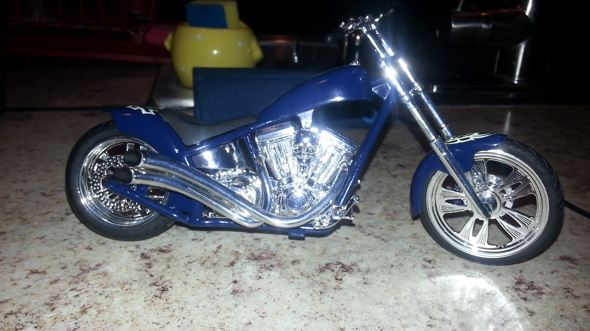 Custom Chopper Set -- 1/12 Scale Plastic Model Motorcycle Kit ...