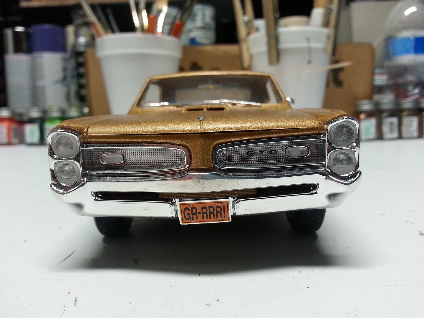 1966 Pontiac GTO -- Plastic Model Car Kit -- 1/25 Scale -- #854479 ...