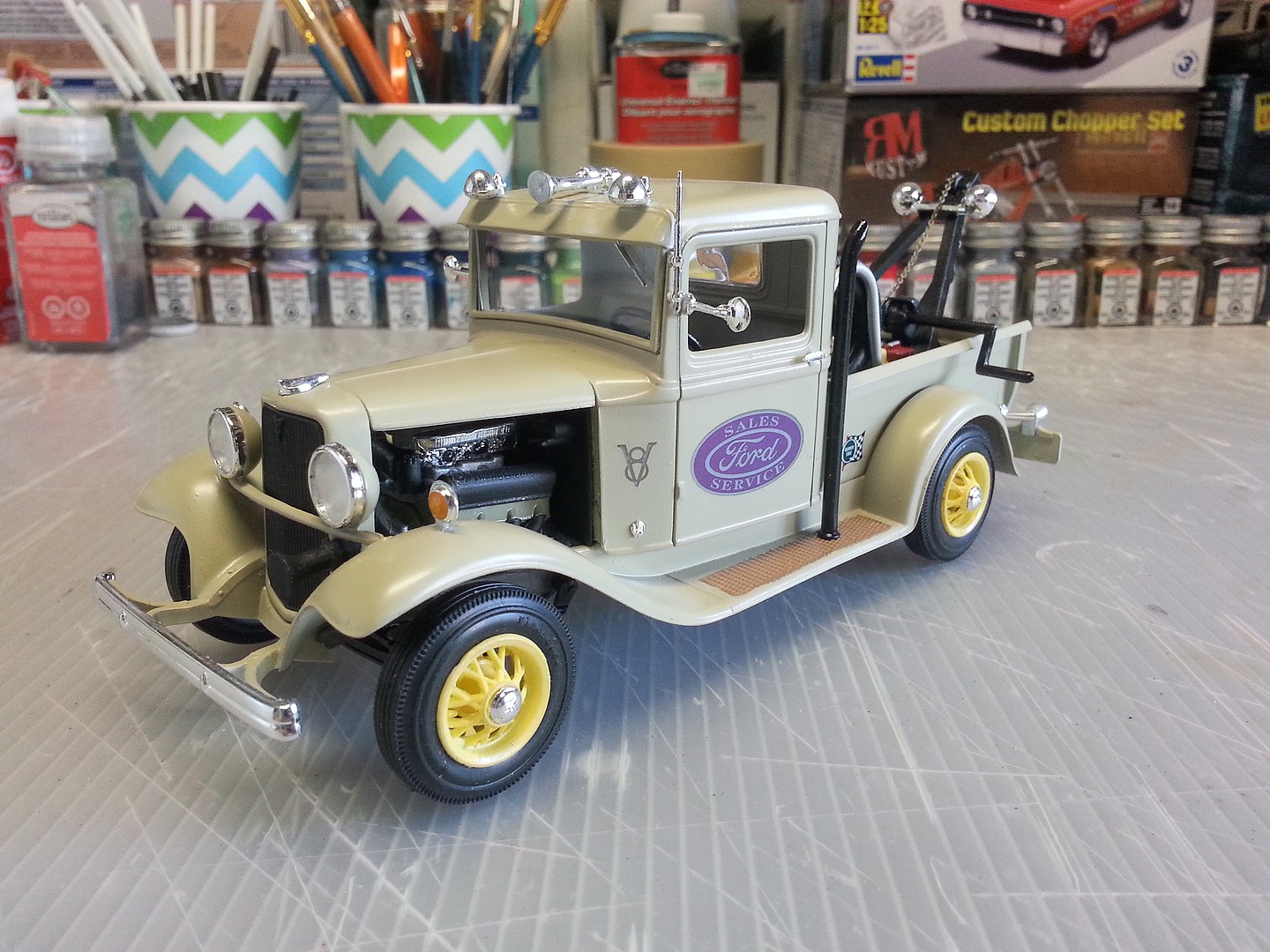 1934 Ford Pickup -- Plastic Model Truck Kit -- 1/25 Scale -- #1120 ...
