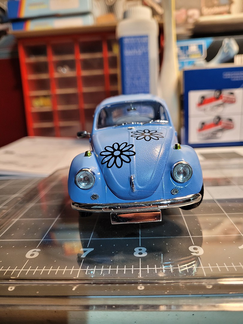 1968 VW Beetle Type 1 -- Plastic Model Car Kit -- 1/24 Scale -- #854192 ...