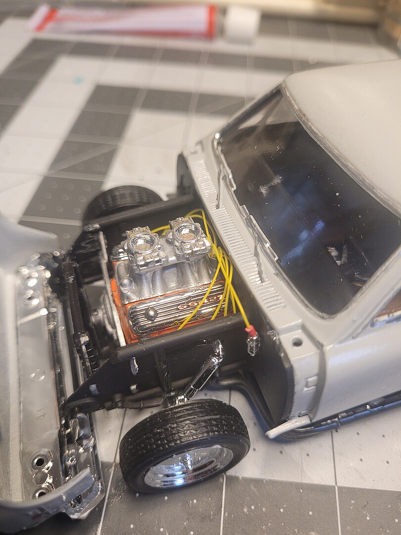 1966 Chevy Malibu SS (2 in 1) -- Plastic Model Car Kit -- 1/24 Scale ...