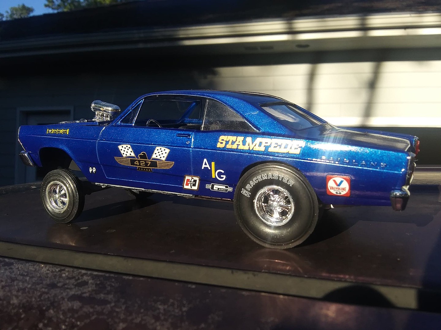 1966 Ford Fairlane GT -- Plastic Model Car Kit -- 1/25 Scale -- #1091 ...