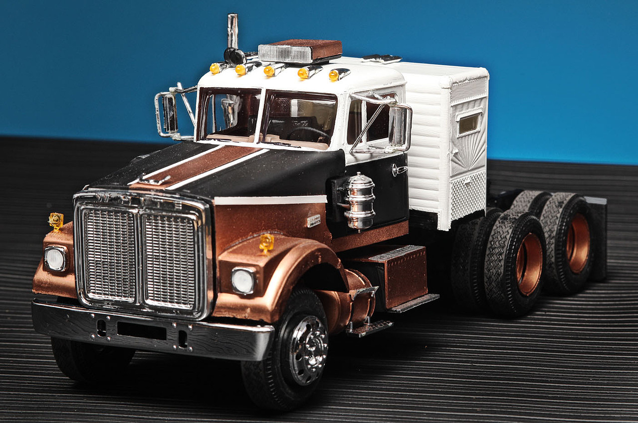 1/25 Shell Tanker Trailer -- Plastic Model Trailer Kit -- 1/25 Scale ...