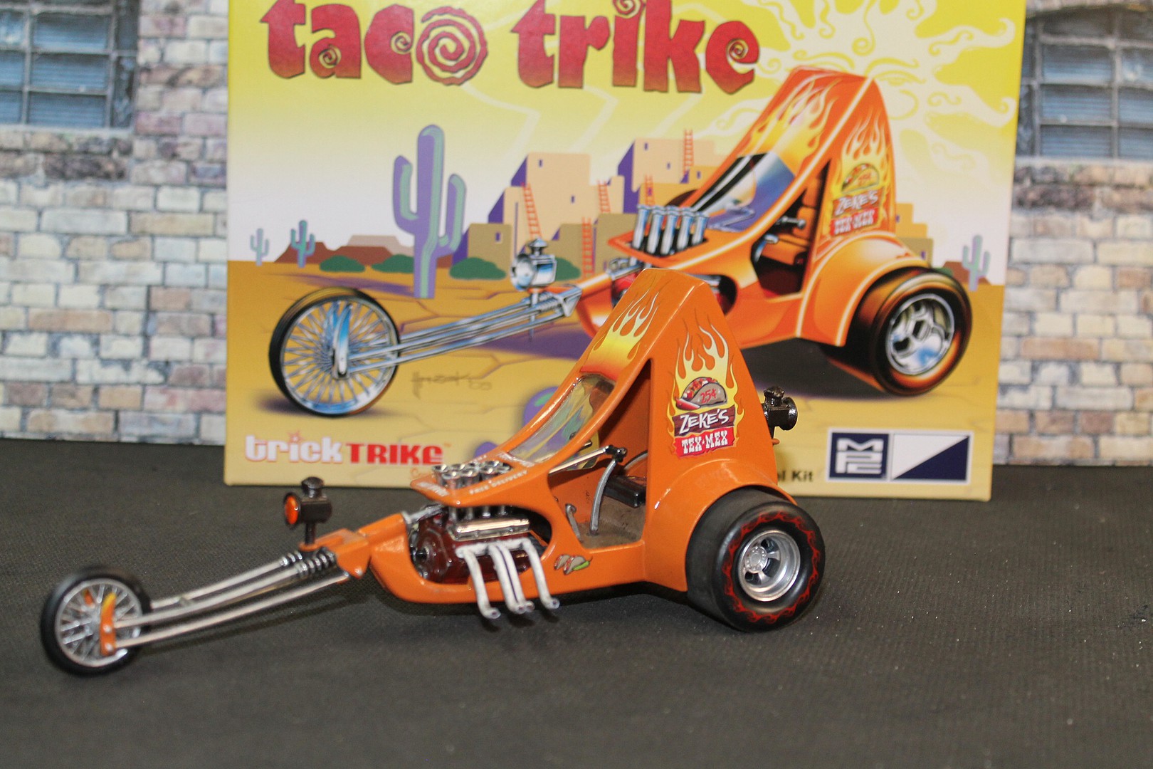 Taco Trike (Trick Trikes Series) -- Plastic Model Motorcycle Kit -- 1/ ...