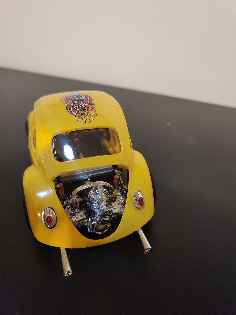 Coke 1971 Volkswagen Beetle Superbug -- Plastic Model Car Vehicle Kit ...