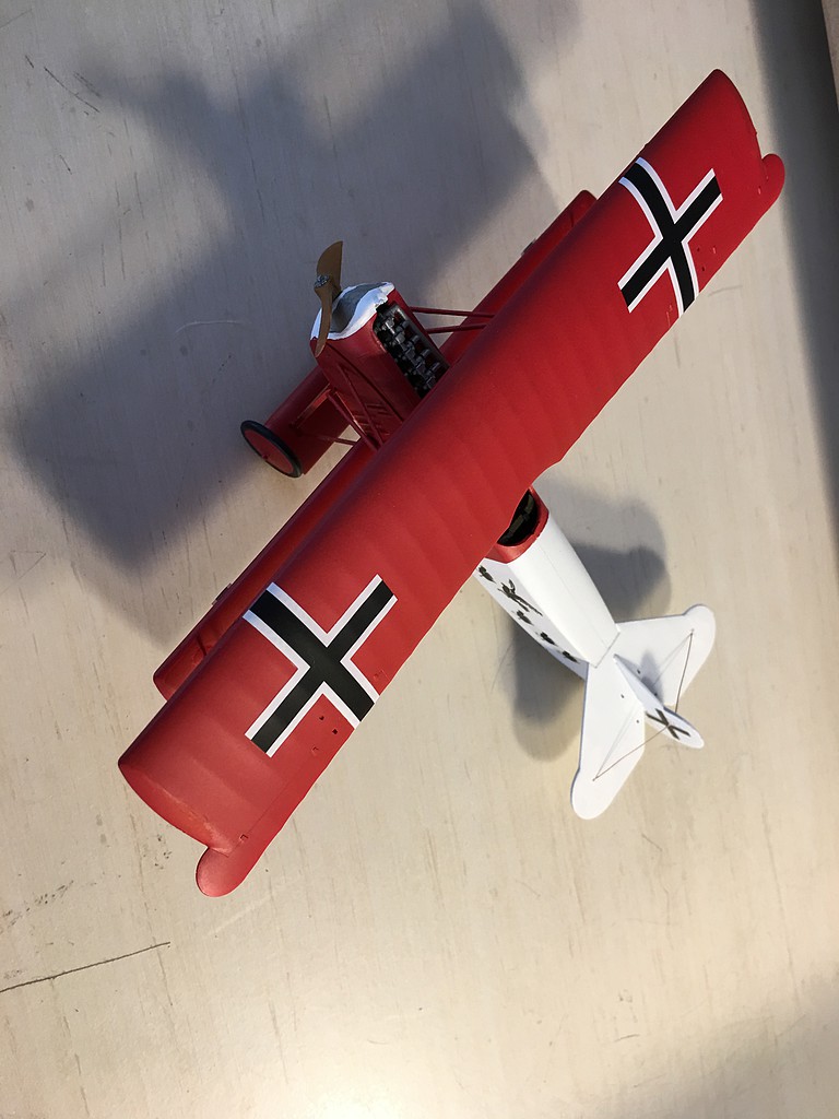 Fokker Dr.VII Knights of the Sky Collection -- Plastic Model Airplane ...