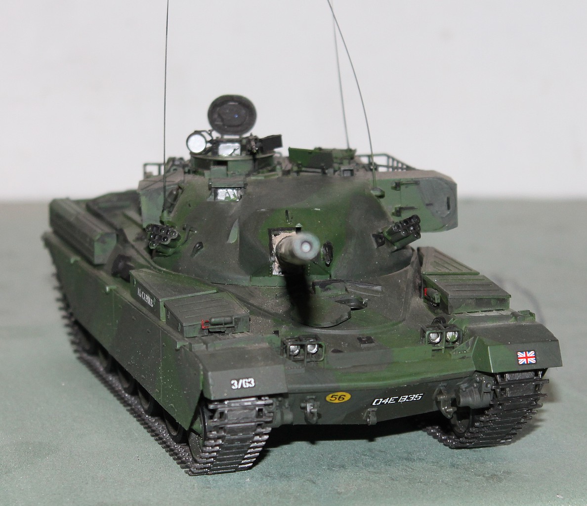 Gallery Pictures Tamiya Challenger II British Main Battle Tank Plastic ...
