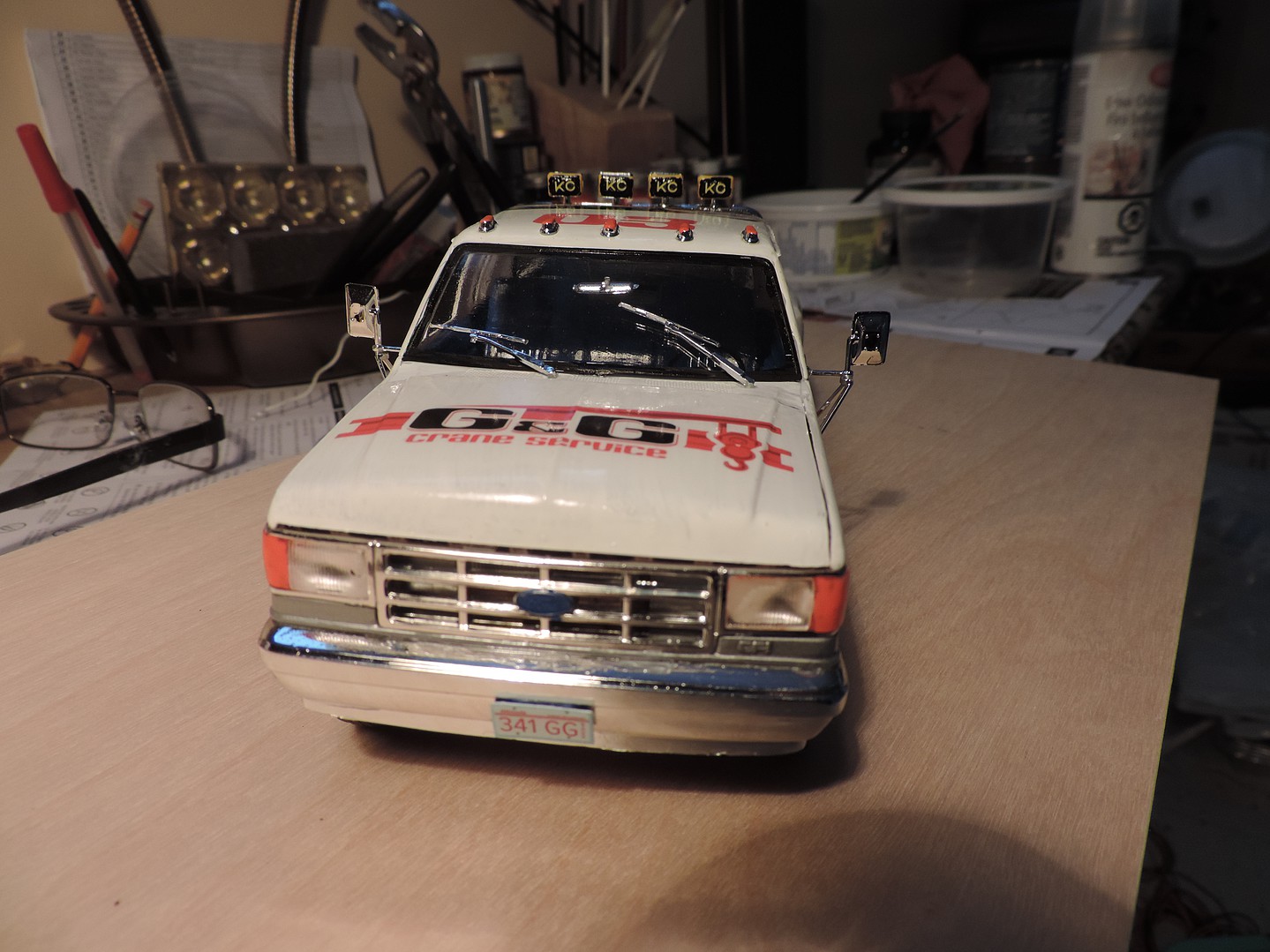 1991 Ford F-350 Dually -- Plastic Model Truck Kit -- 1/24 Scale ...