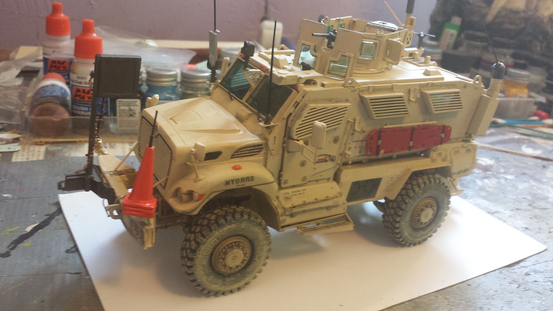 1/35 M1235A1 MAXXPRO Dash DXM Suspension System Vehicle (New Tool ...