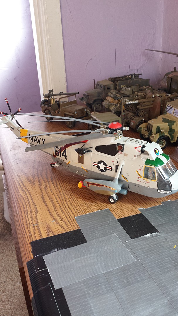 Gallery Pictures Hasegawa SH3H Sea King Helicopter Plastic Model ...