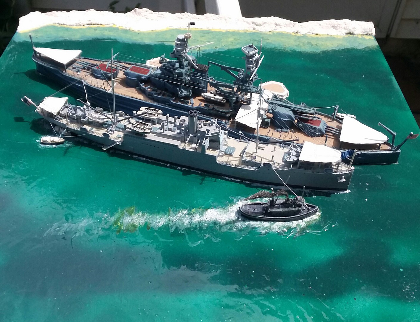 USS Arizona BB-39 -- Plastic Model Military Ship Kit -- 1/700 Scale ...