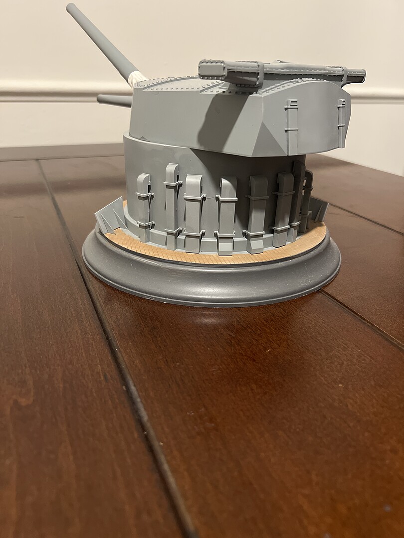 HMS Hood Mk1 15'/42 Gun Turret B 1-72 pictures by weltergreg ( Des ...