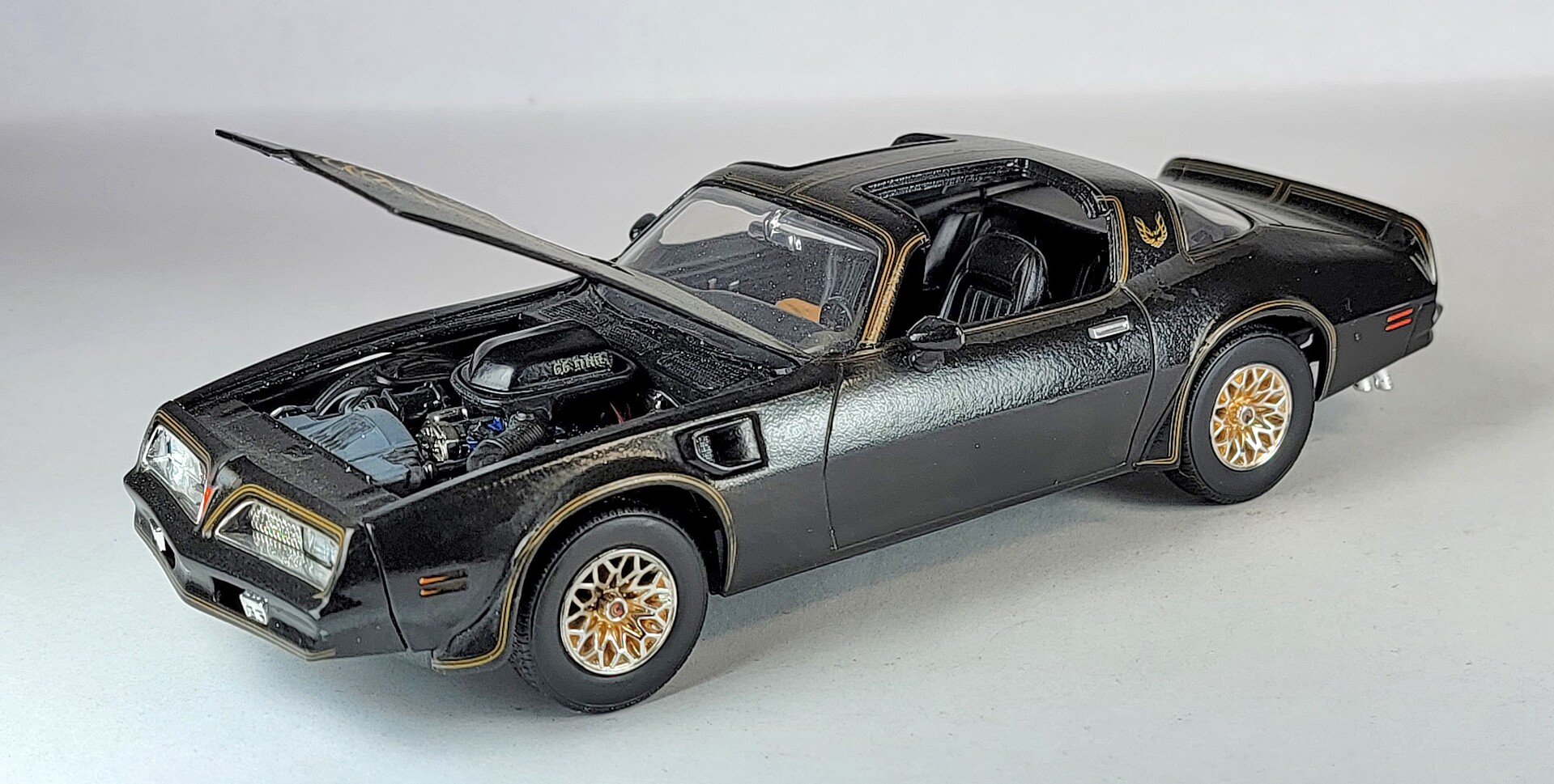 Smokey and the Bandit 1977 Firebird -- Plastic Model Car Kit -- 1/25 ...