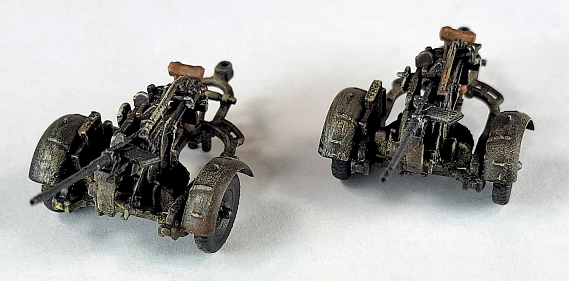 WWII 2cm Flak 30 Gun (2) -- Plastic Model Weapon Kit -- 1/72 Scale ...