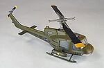 Atlantis Huey Chopper (Vietnam Gunship/Fire Fighter) (2) Plastic Model ...