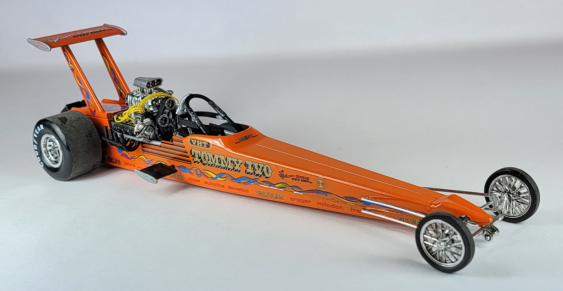 Tommy Ivo Rear Engine Dragster -- Plastic Model Car Vehicle Kit -- 1/25 ...