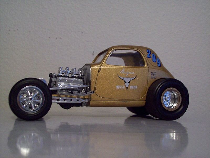 DOUBLE DRAGSTER LtdEd Tin -- Plastic Model Car Kit -- 1/25 Scale ...