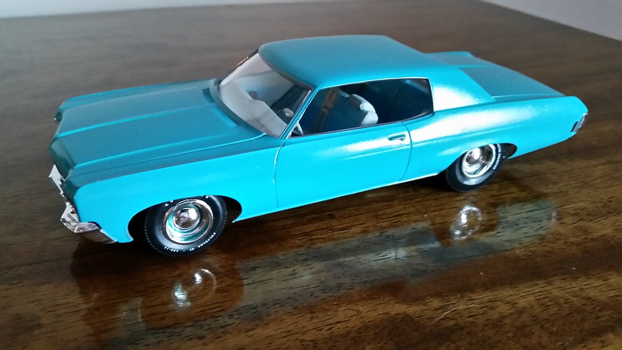 1970 Chevy Impala Heavy Chevy Original Art -- Plastic Model Car Kit ...