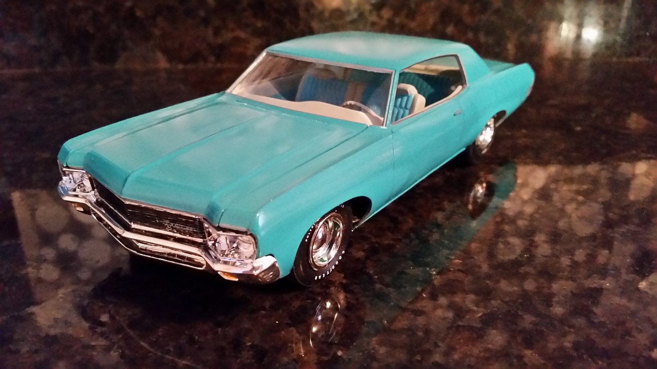 1970 Chevy Impala Heavy Chevy Original Art -- Plastic Model Car Kit ...