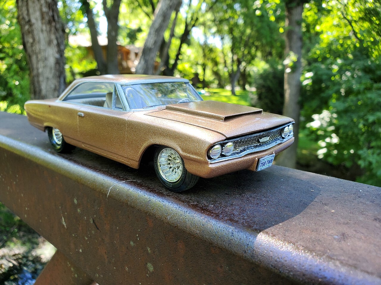 1963 Ford Galaxie -- Plastic Model Car Kit -- 1/25 Scale -- #1186 ...
