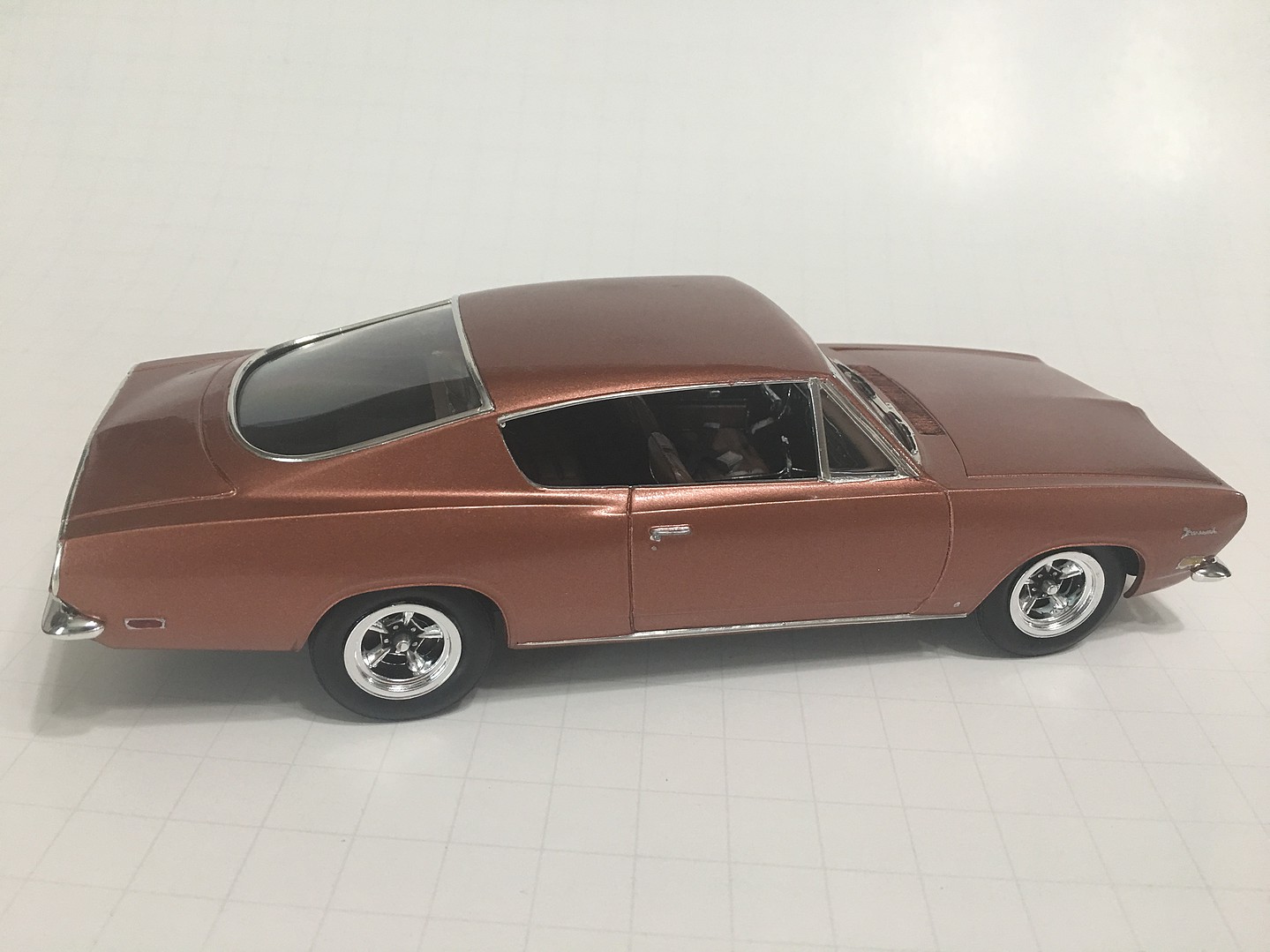 1969 Plymouth Barracuda -- Plastic Model Car Kit -- 1/25 Scale -- #832 ...