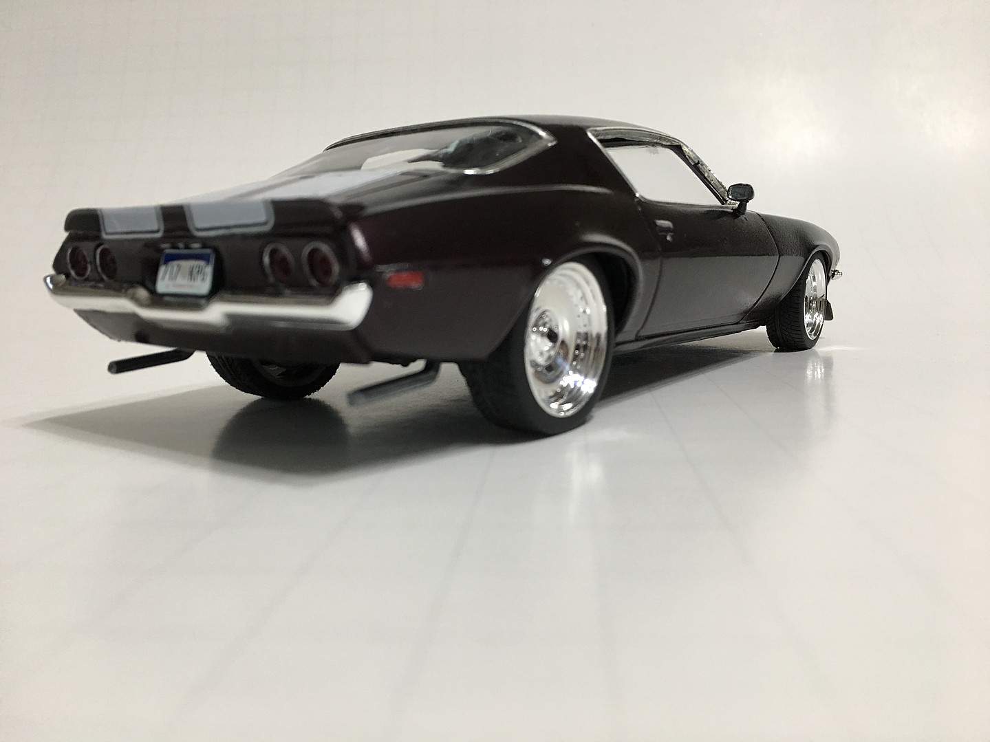 Chevy Camaro Z28 1970 1/2 -- Plastic Model Car Kit -- 1/25 Scale ...