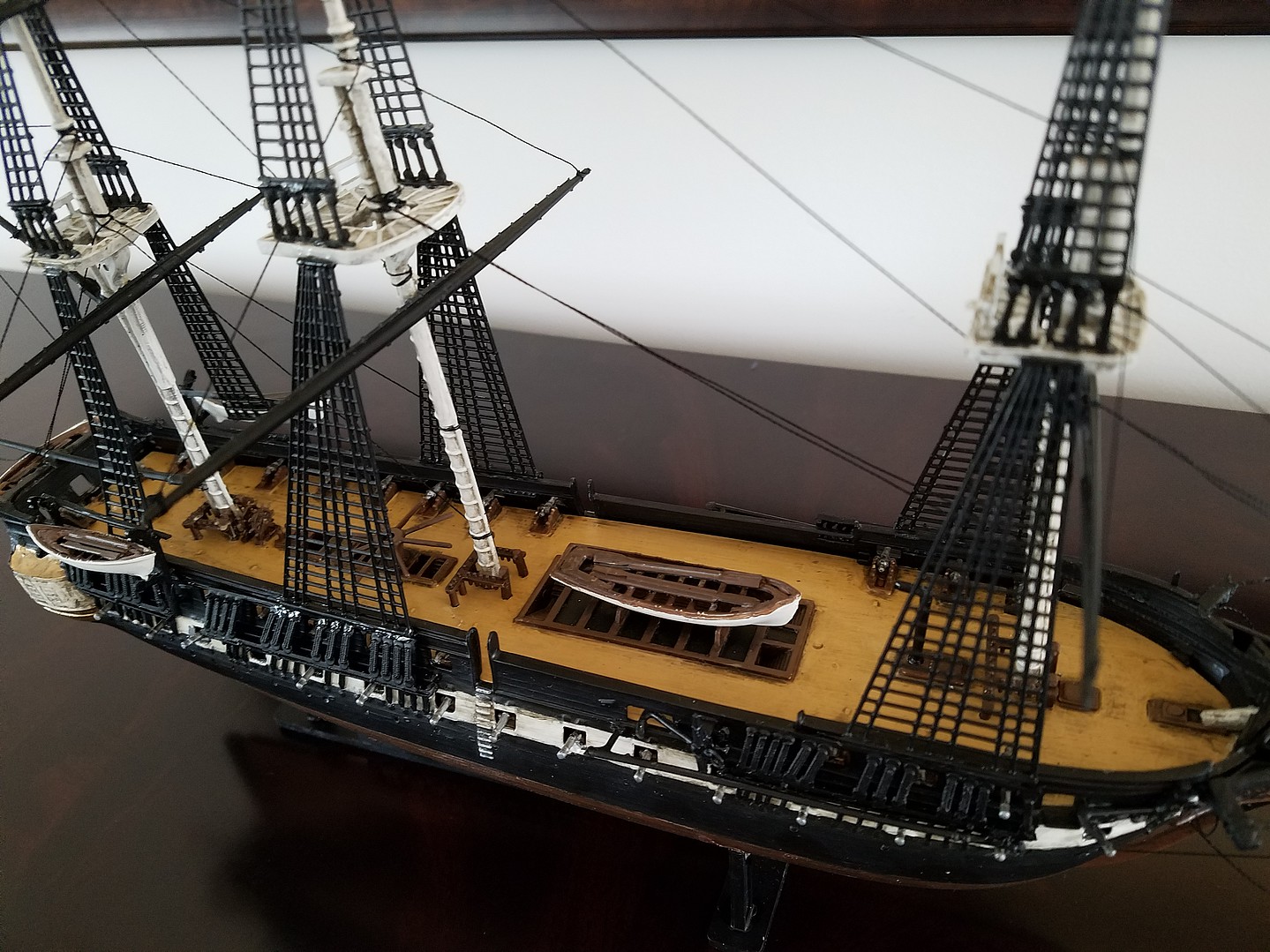 USS Constitution -- Plastic Model Sailing Ship Kit -- 1/196 Scale ...