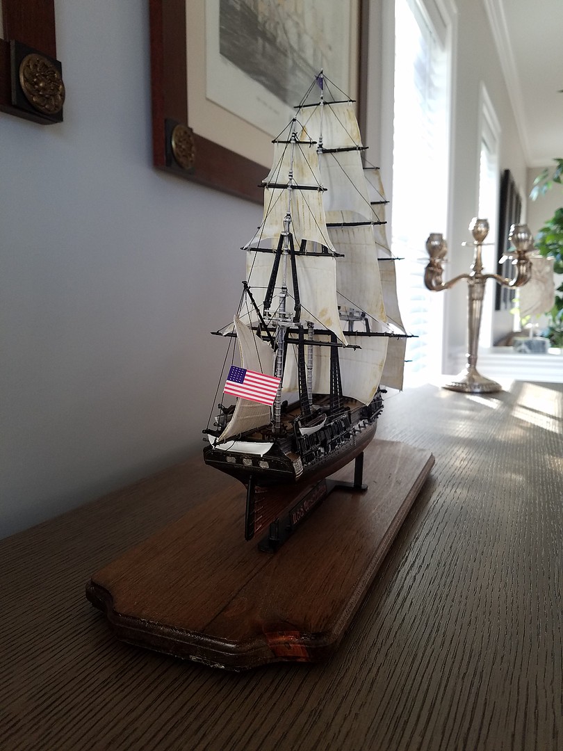 USS Constitution -- Plastic Model Sailing Ship Kit -- 1/196 Scale ...