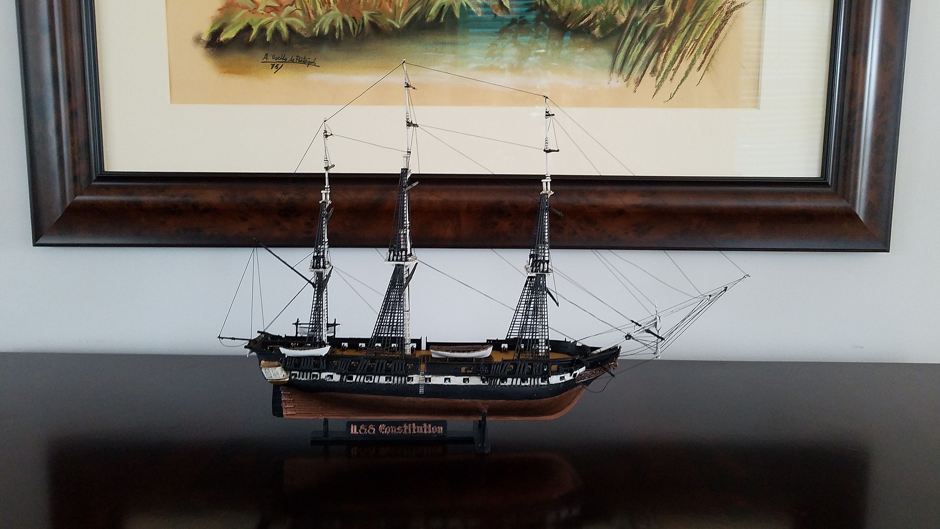 USS Constitution -- Plastic Model Sailing Ship Kit -- 1/196 Scale ...