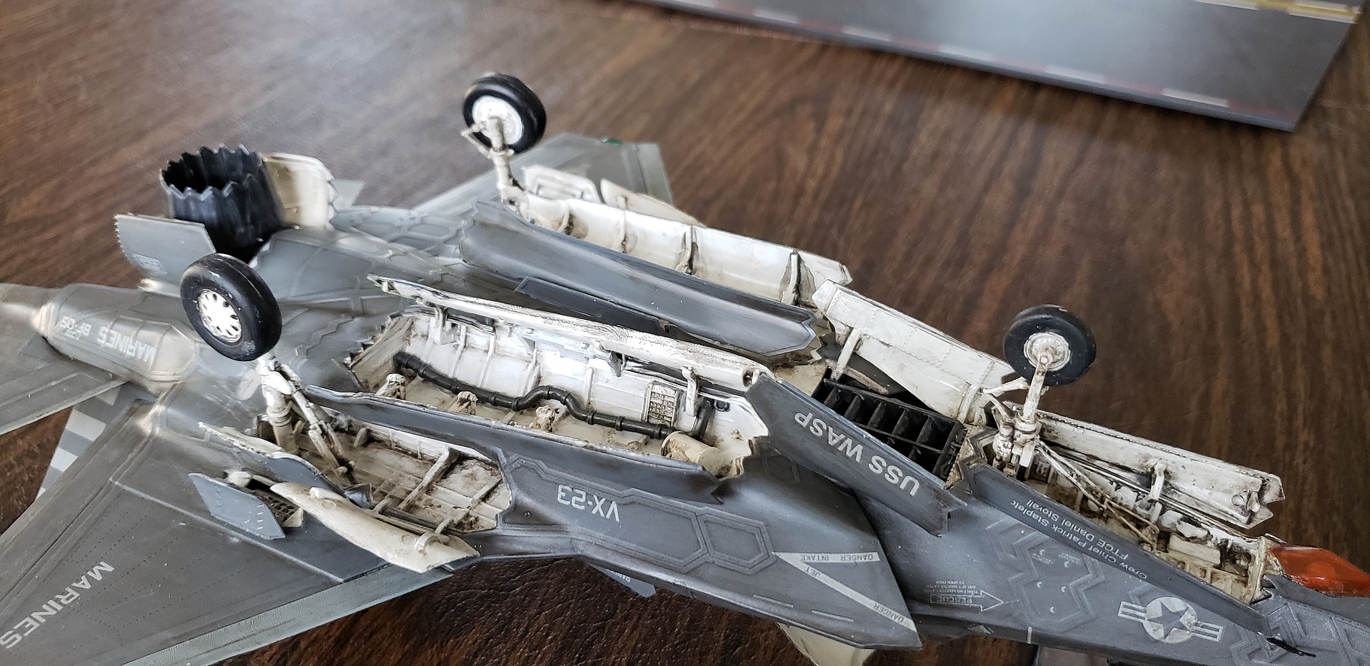 F35B Lightning II Fighter -- Plastic Model Airplane Kit -- 1/48 Scale ...