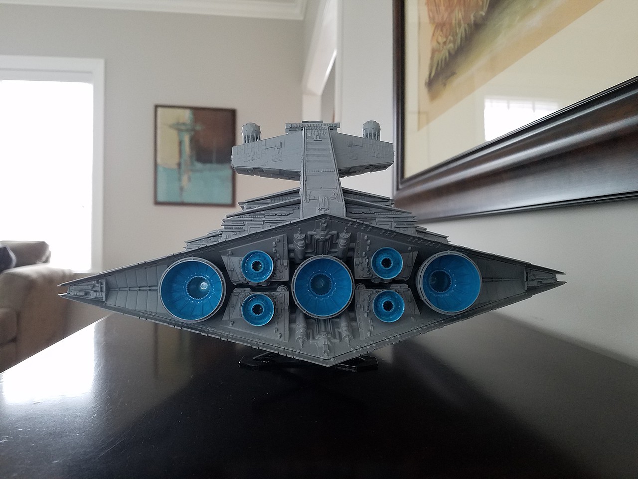 Imperial Star Destroyer -- Science Fiction Plastic Model Kit -- 1/2700 ...